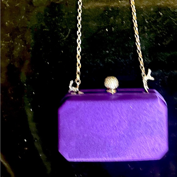 Loren Bell | Bags | Loren Bell Purple Purse | Poshmark